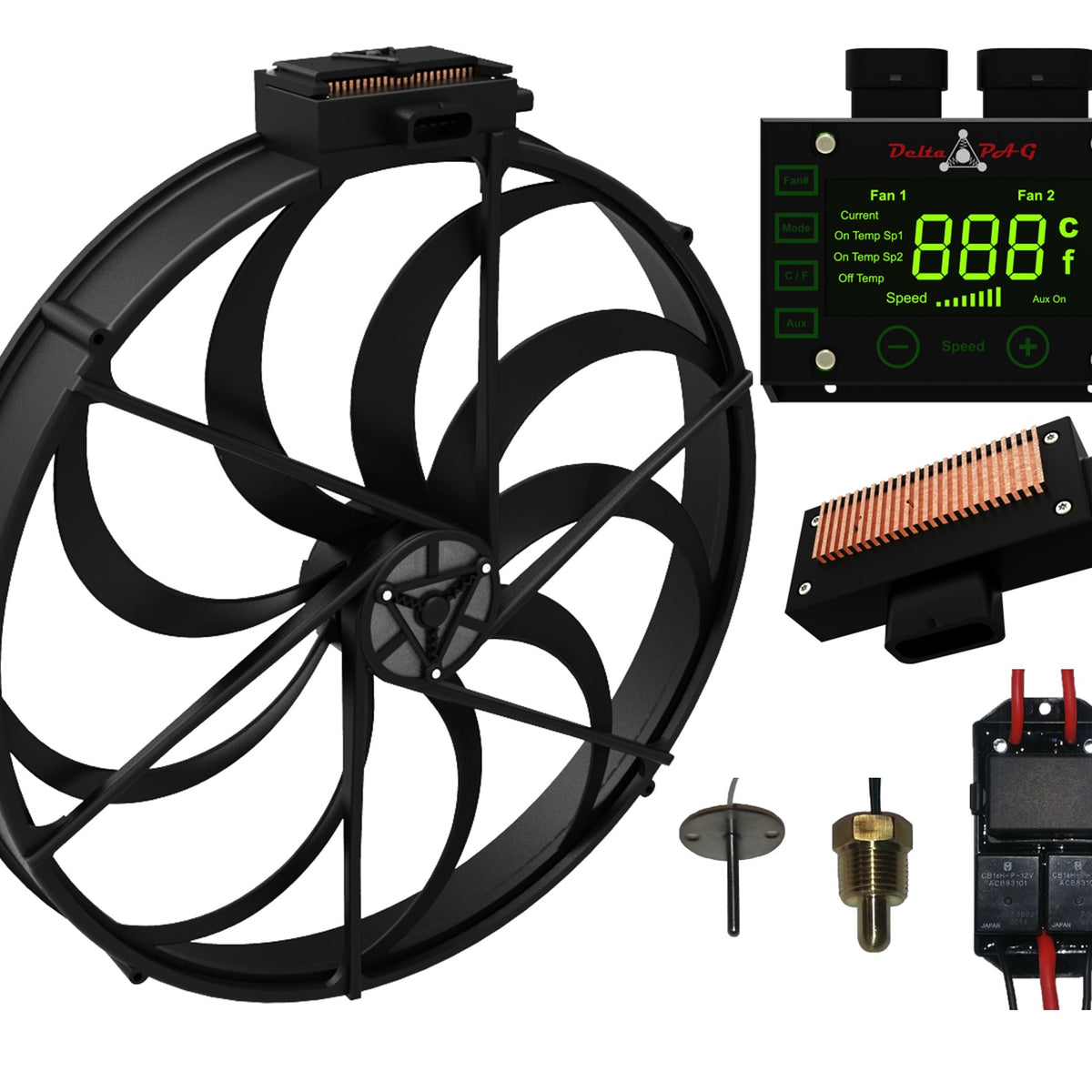 16" Brushless Fan Kit – Delta PAG